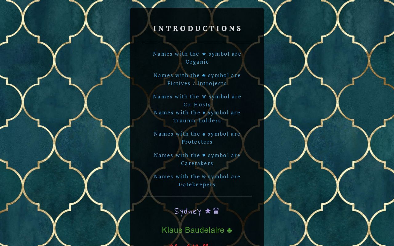 Hyperborean System Intros